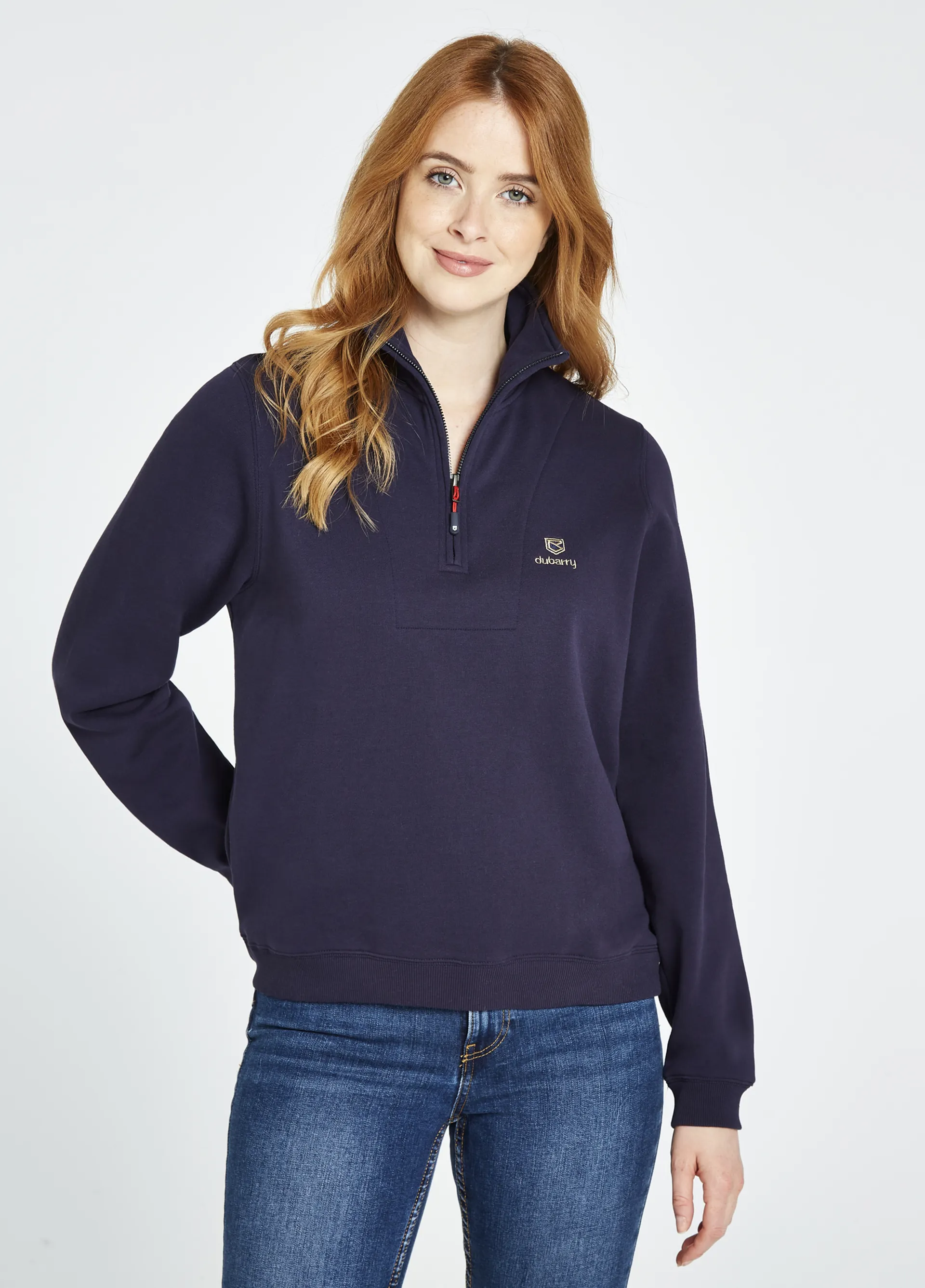 Dubarry Castlemartyr 1/4 Zip - Navy