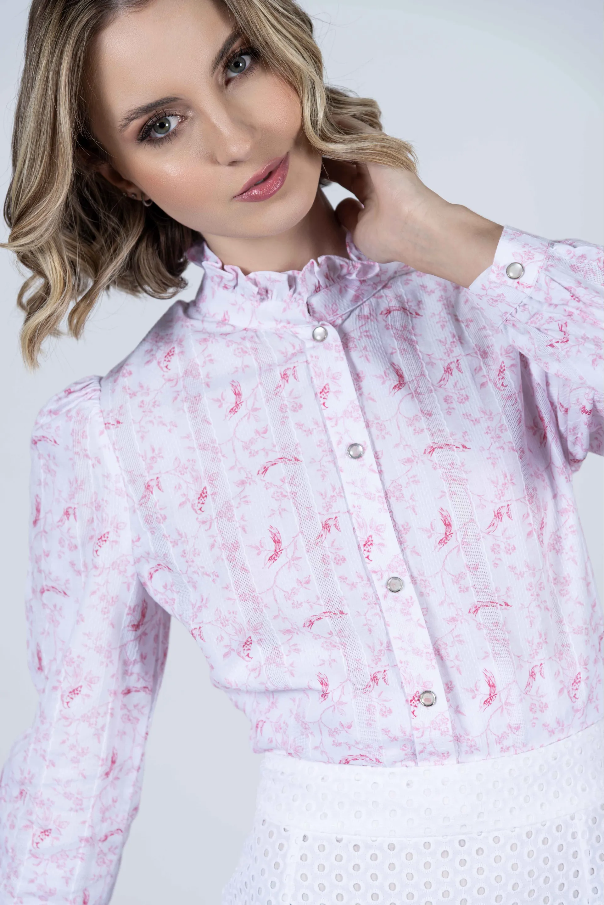 Hartwell Malu Shirt - Red Birds