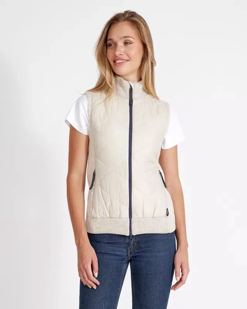 Holebrook Ladies Mary Windproof Vest - Sandshell