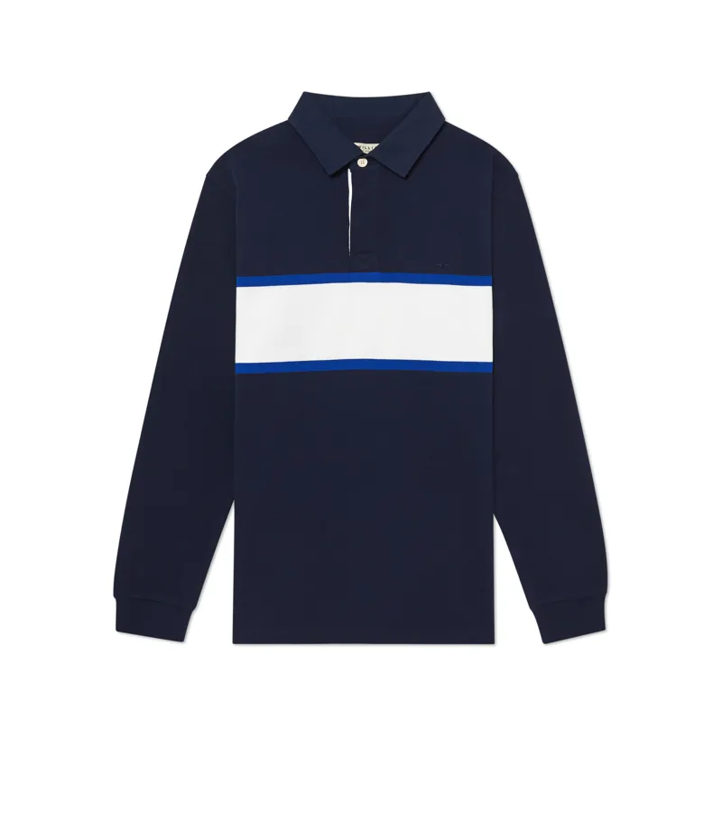 R.M Williams Tweedale Rugby - White/Navy